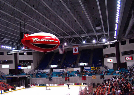 Indoor Arena Blimps