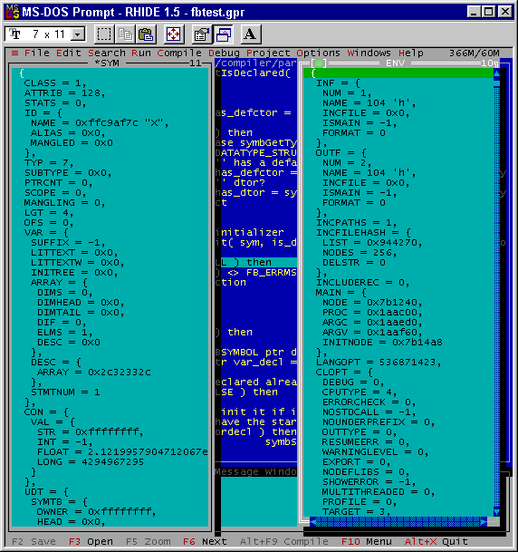 fbc + rhide - freebasic.net
