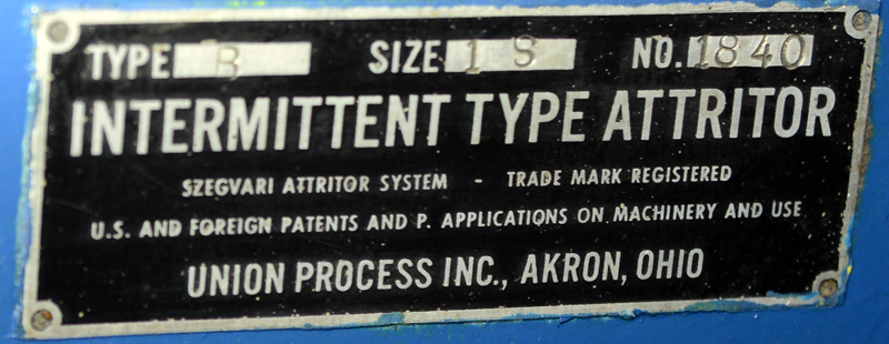 Three Roll Mill & Attritors